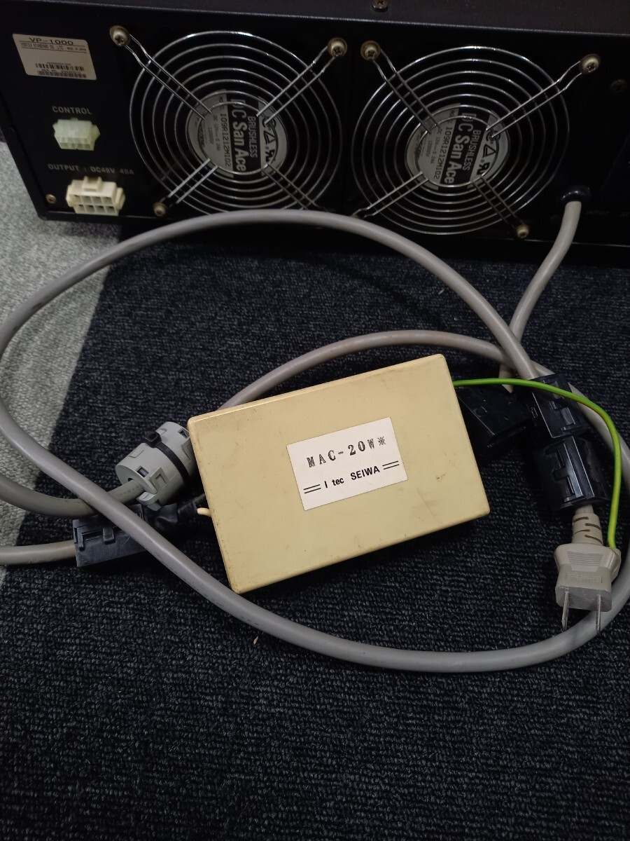 【全体的に状態が悪い】★YAESU/ヤエス POWER SUPPLY VP-1000 VL-1000 専用電源 動作未確認 0322MNの落札 ...