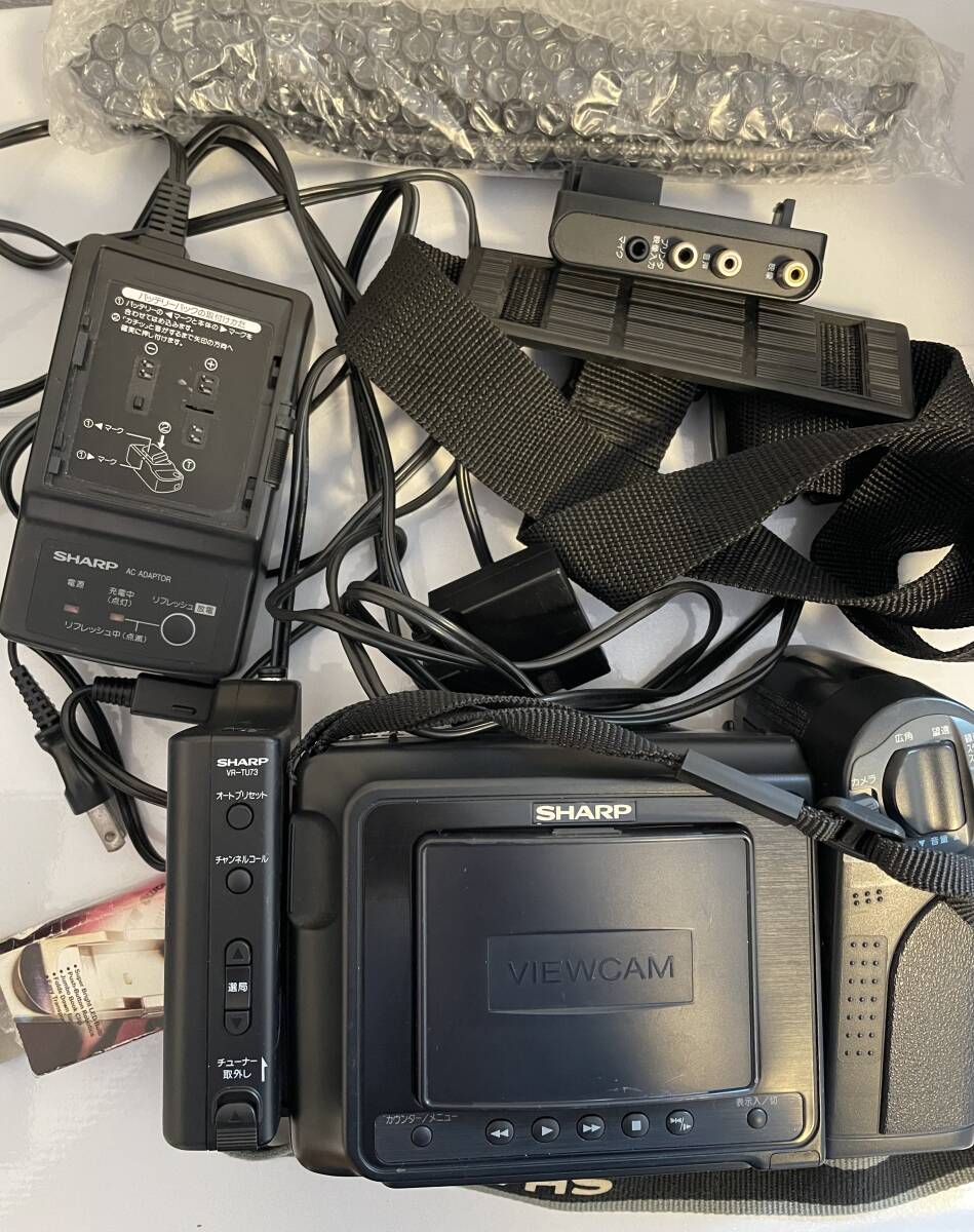 【やや傷や汚れあり】【ジャンク品 1円】SHARP シャープ Viewcam ビューカム ビデオカメラ VL-EL320の落札情報詳細 ...