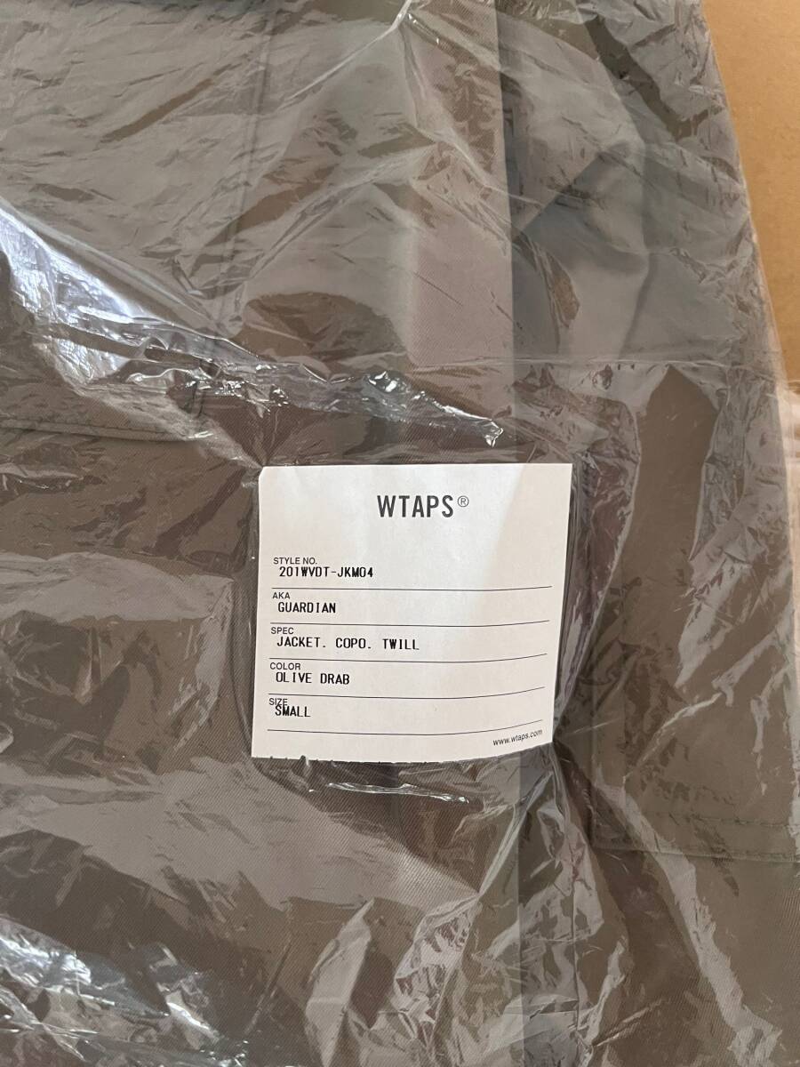 【未使用】超希少品 定価40,700円 新品未使用 Size S WTAPS GUARDIAN / JACKET. COPO. TWILL 201WVDT-JKM04 ダブルタップス ...