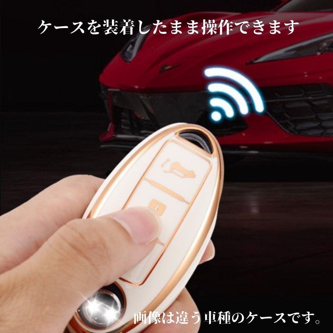 【未使用】スマートキーケース キーカバー 日産 NISSAN セレナ C28 エクストレイル T33 ノート E13 ルークス クリア 黒の落札情報詳細 - Yahoo!オークション落札価格 ...