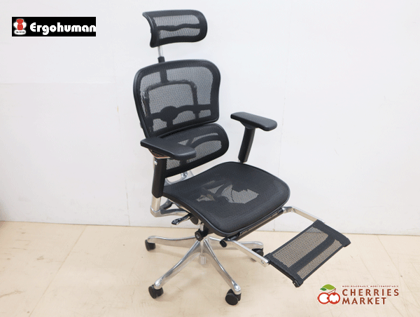 【やや傷や汚れあり】 Ergohuman エルゴヒューマン Pro Ottoman プロ オットマン オフィスチェア ハイタイプ ヘッドレスト有 ブラック 15万の落札情報詳細 - Yahoo ...