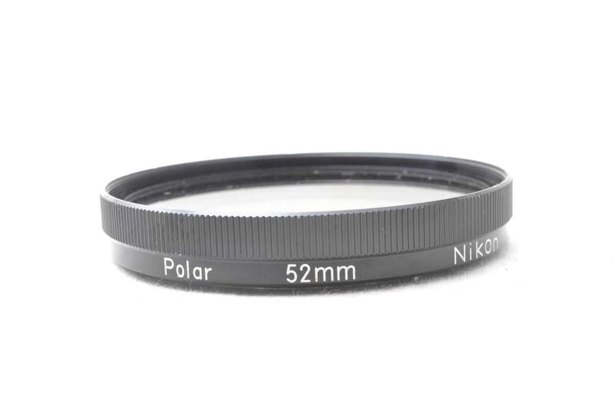 【目立った傷や汚れなし】美品 ニコン Nikon 52mm Polar Polarizing 偏光レンズフィルター #7133の落札情報詳細 ...