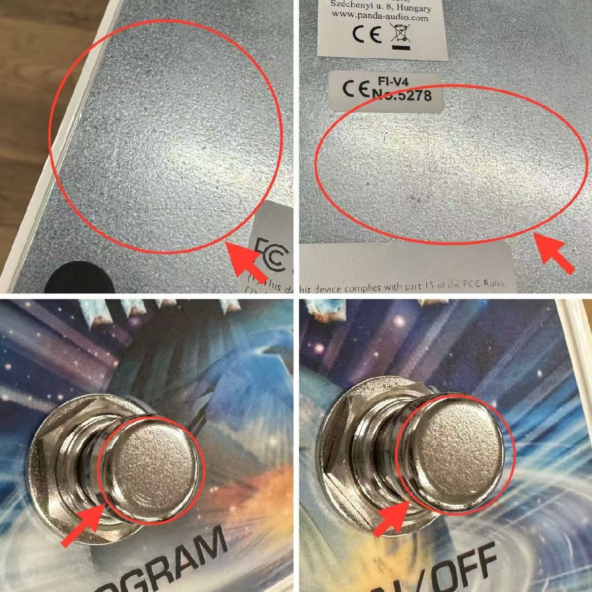 【やや傷や汚れあり】最落無し! pandaMidi Solutions Future Impact V4 / a49002 最高峰のギター ...