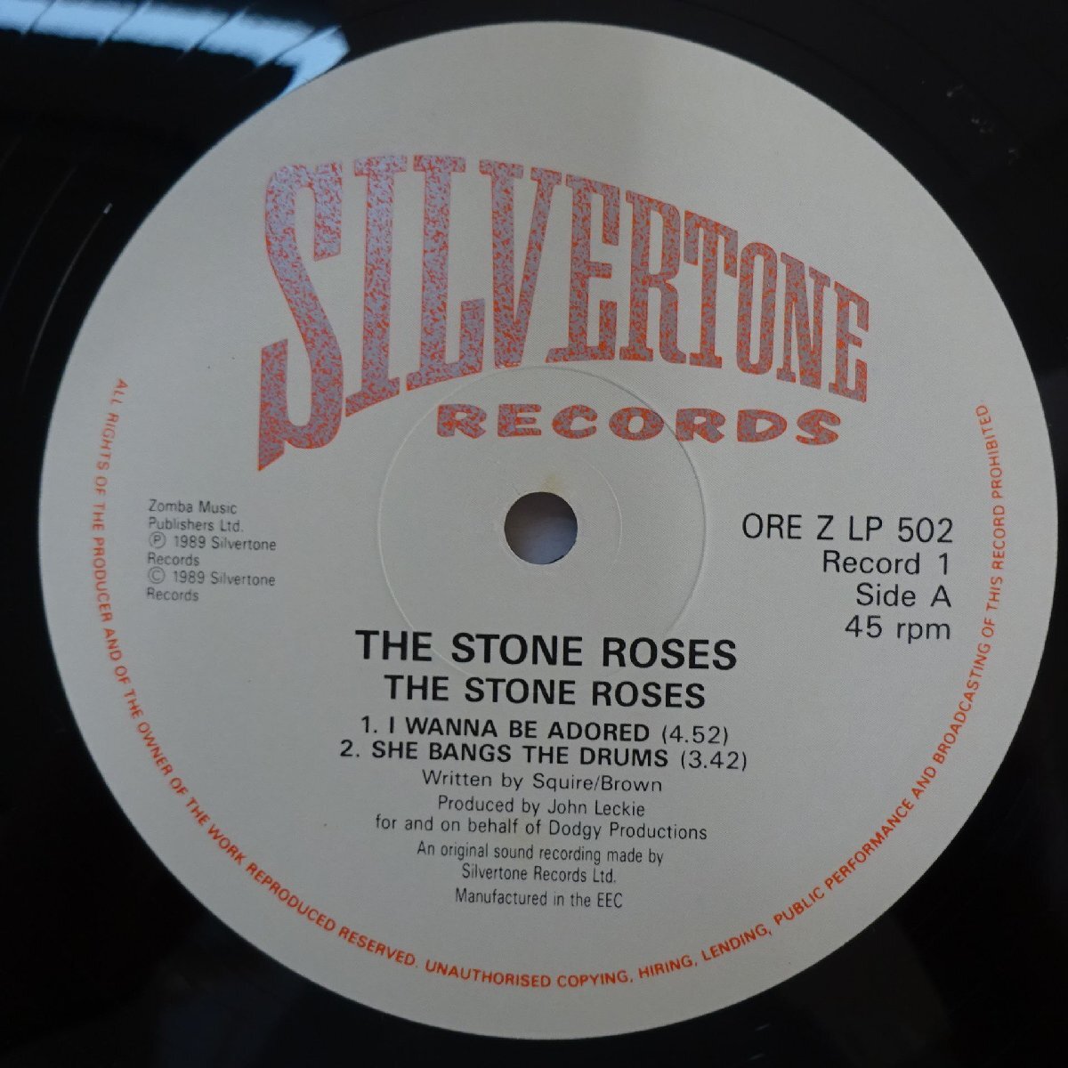 【やや傷や汚れあり】14050421;【UK初期プレス/2LP/限定シリアル/見開き】The Stone Roses ザ・ストーン・ローゼズ ...