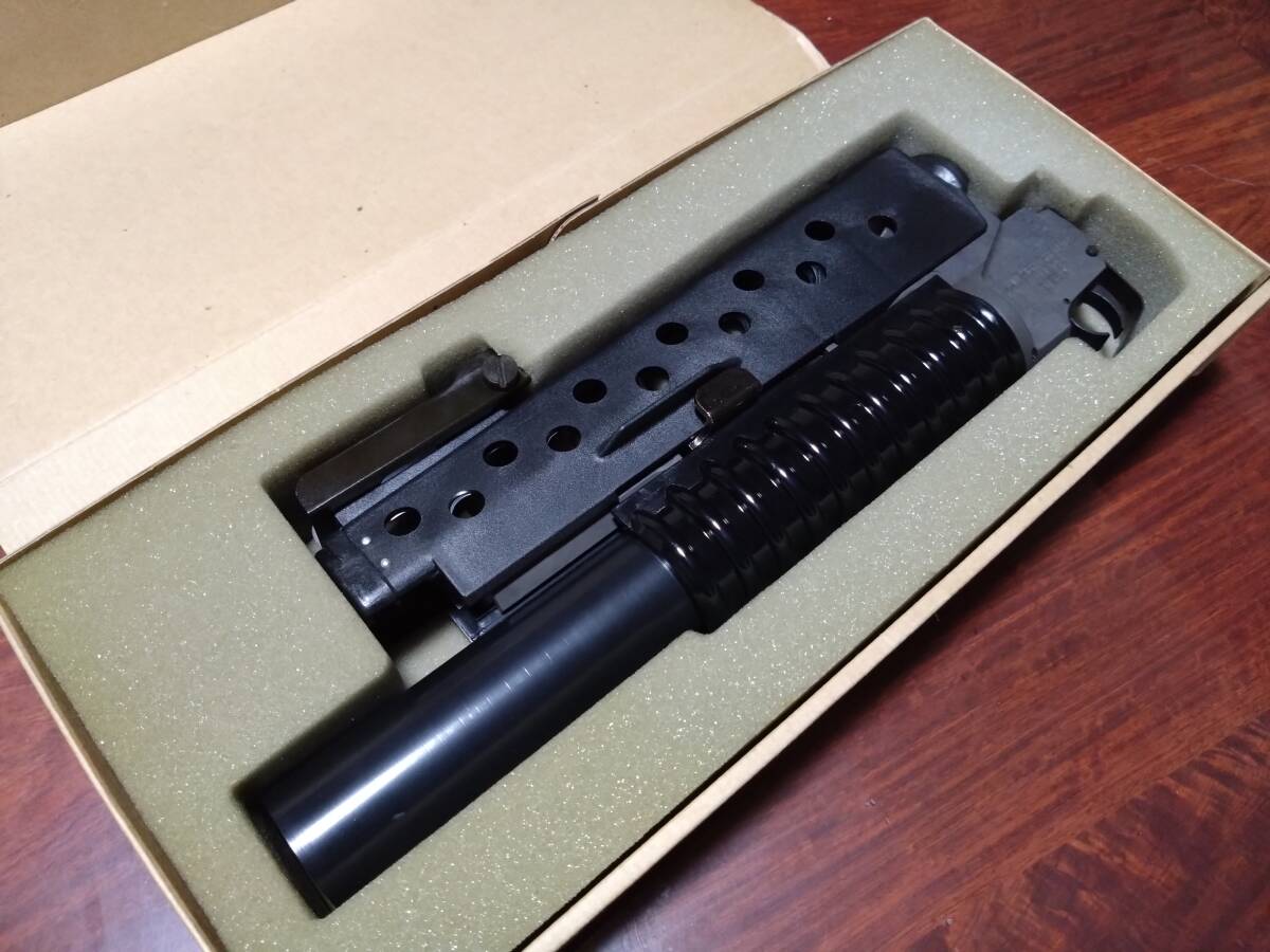 【目立った傷や汚れなし】1円〜 SUN PROJECT サンプロジェクト Colt刻印 M203 グレネードランチャー ガスガン 検：G＆P ...
