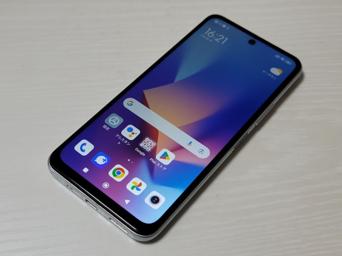 【全体的に状態が悪い】 ★【58061WM】 ジャンク au XIG02 Xiaomi Redmi Note 10 JE クロームシルバー 1 ...