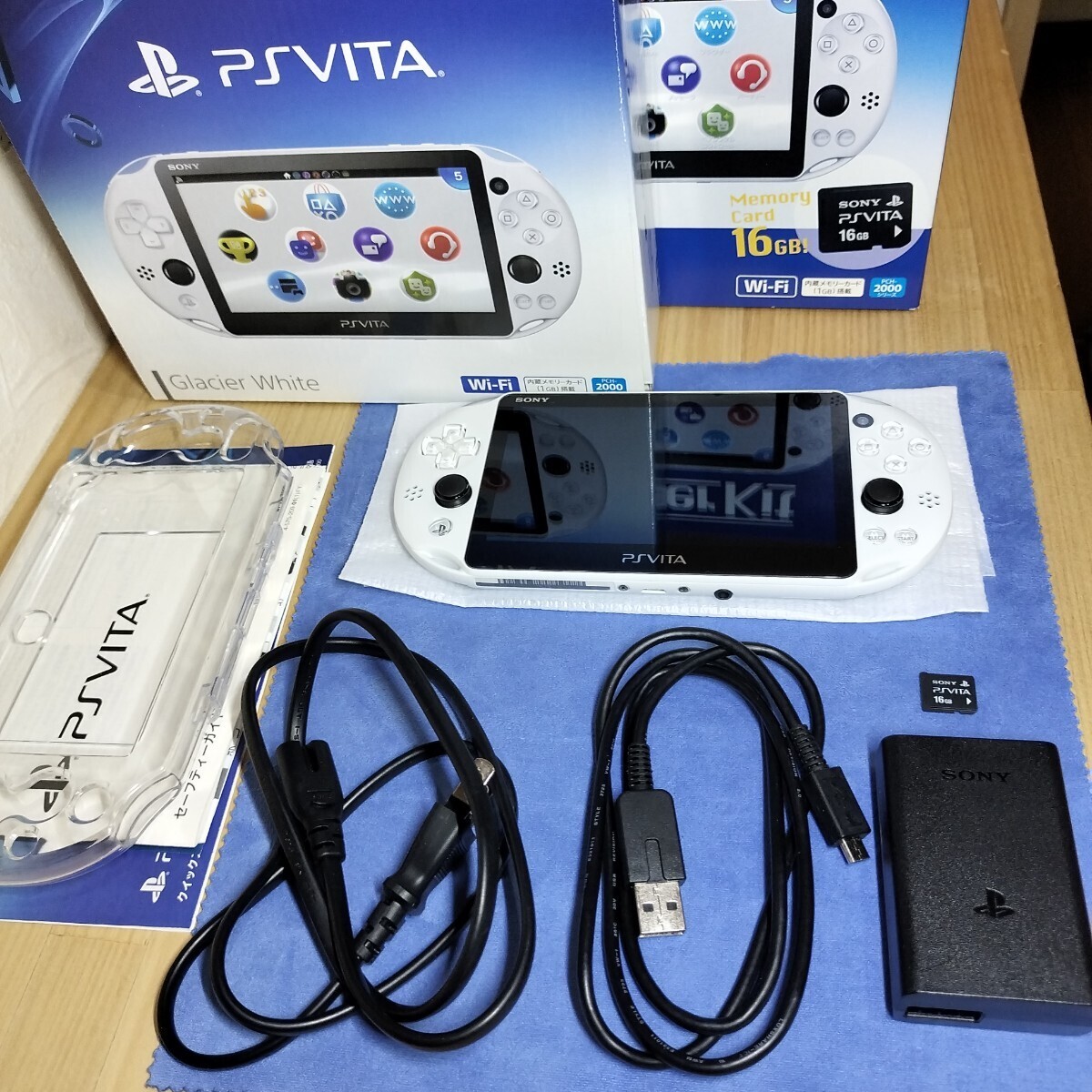 【目立った傷や汚れなし】【美品・送料込】PS VITA 本体 PCH-2000 ZA22 グレイシャーホワイト スターターキット メモリーカード16GBの落札情報詳細 - Yahoo ...