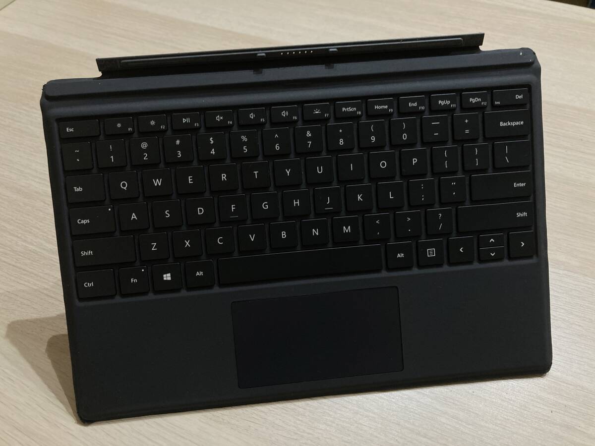 【やや傷や汚れあり】【動作品】Microsoft Surface Pro 5/6/7 純正 Model:1725 英語キーボード タイプカバー ブラックの落札情報詳細 - Yahoo ...