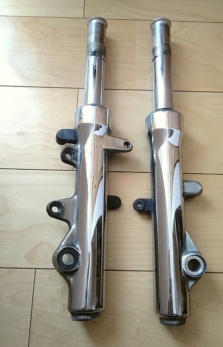 【傷や汚れあり】中古 YAMAHA マジェスティ250 SG03J 5SJ 純正フロントフォーク 左右セットの落札情報詳細 - Yahoo ...