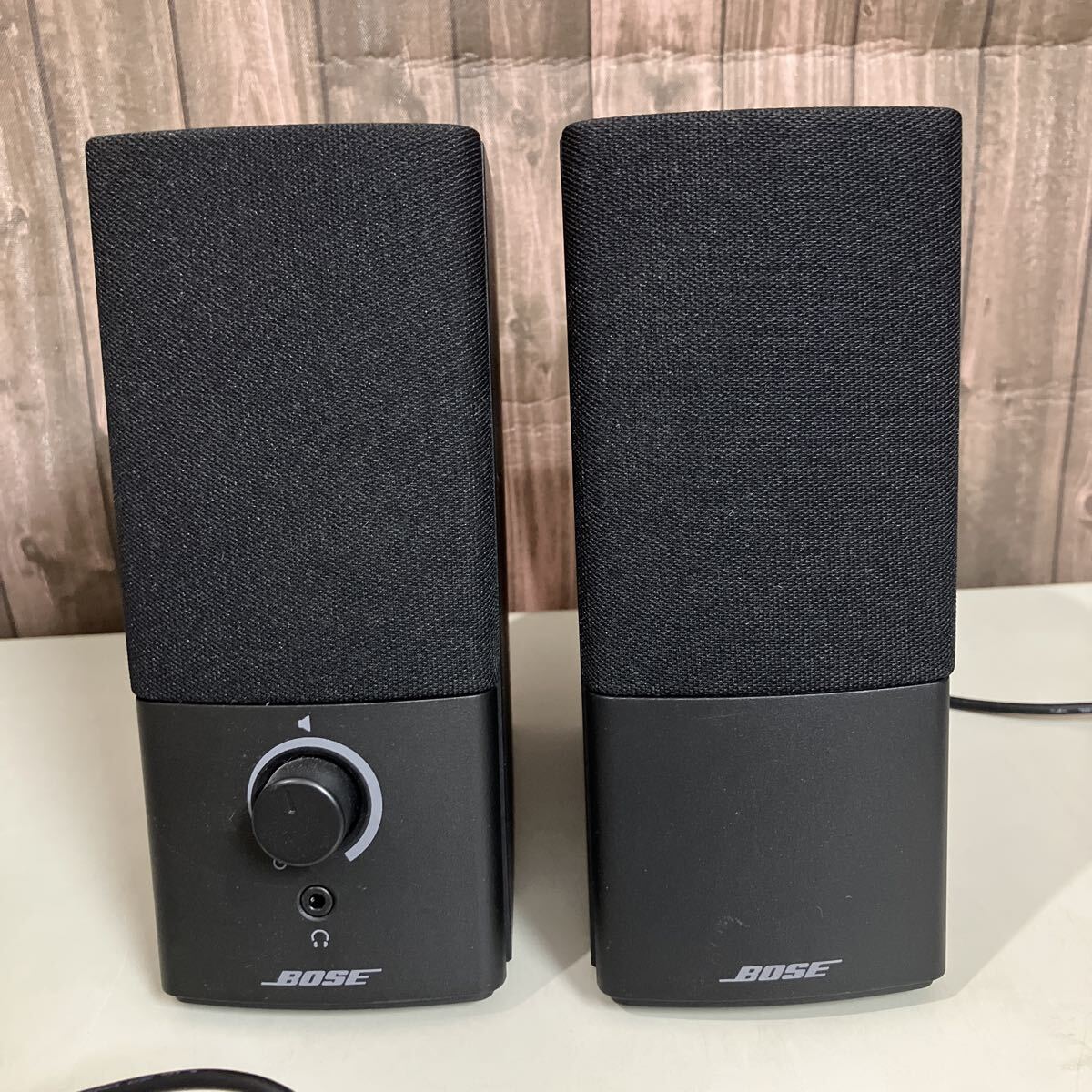 【目立った傷や汚れなし】BOSE ボーズ PC用スピーカー Bose Companion 2 Series III multimedia speaker system 中古 ブラック 黒 AC ...