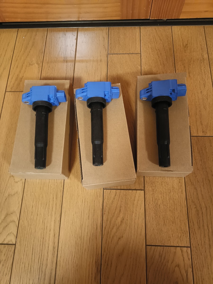 【未使用】ビアンテ イグニッションコイル CCEAW CCFFW CC3FW パフォーマンスコイル プラチナプラグセット LF2L-18 ...