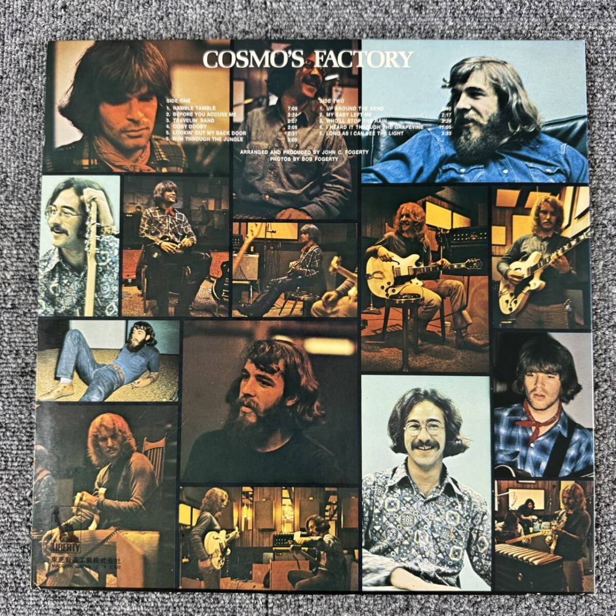【やや傷や汚れあり】赤盤Creedence Clearwater Revival「Cosmo's Factory(コスモズ・ファクトリー ...