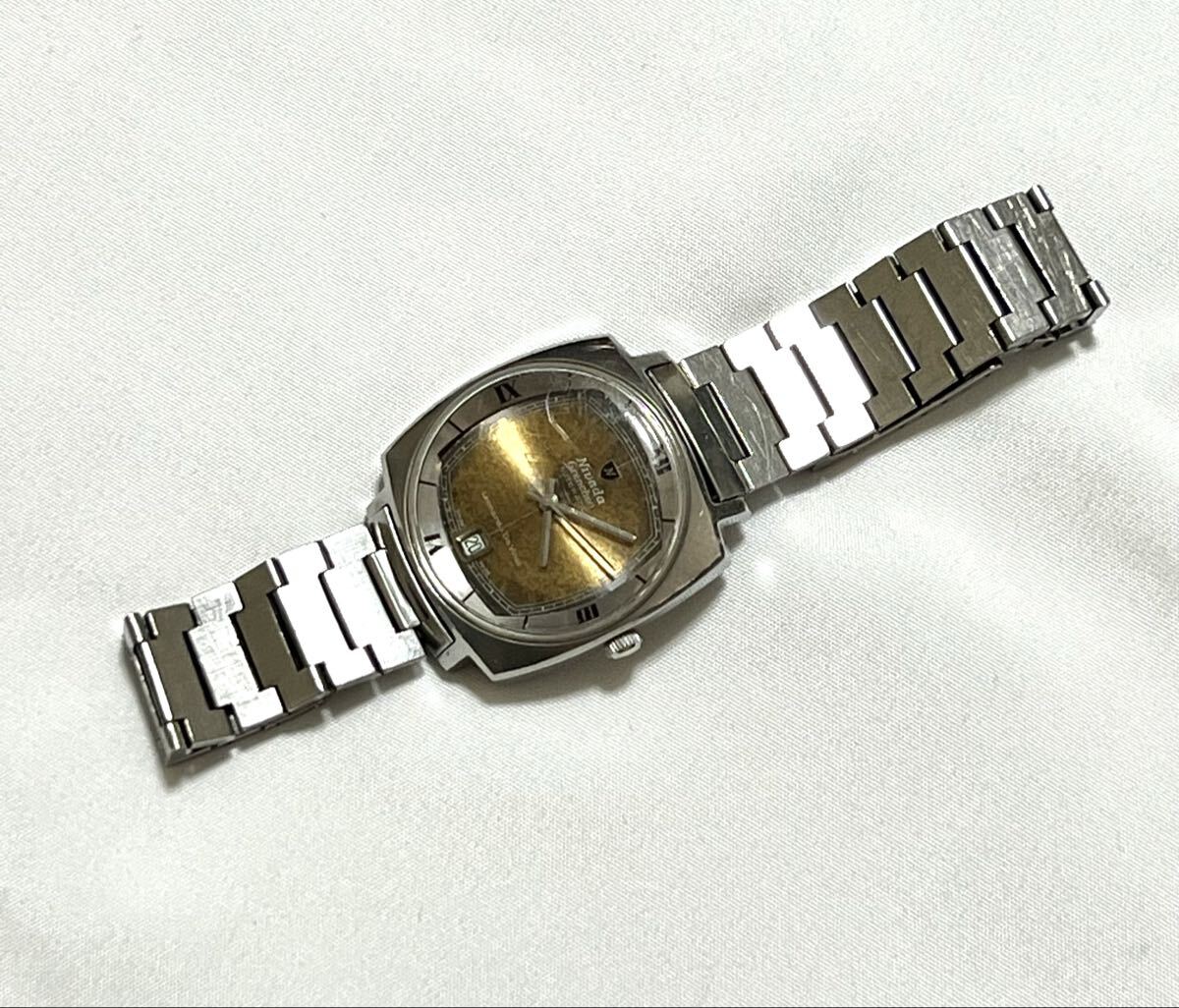 【傷や汚れあり】【中古・稼動品】Nマーク付き Nivada Grenchen Leonardo Da Vinci (ニバダ レオナルド・ダ・ヴィンチ) 自動巻き 日付つき (本品のみ)の落札 ...