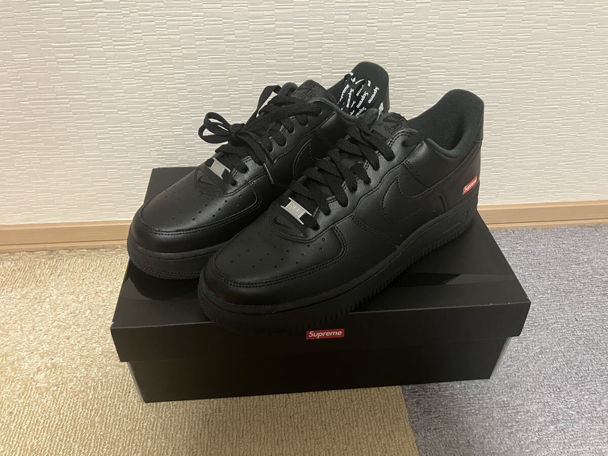 【未使用】新品 NIKE AIR FORCE 1 LOW SP スニーカー ブラック ナイキ エアフォース1 supremeの落札情報詳細 - Yahoo!オークション落札価格検索 オークフリー