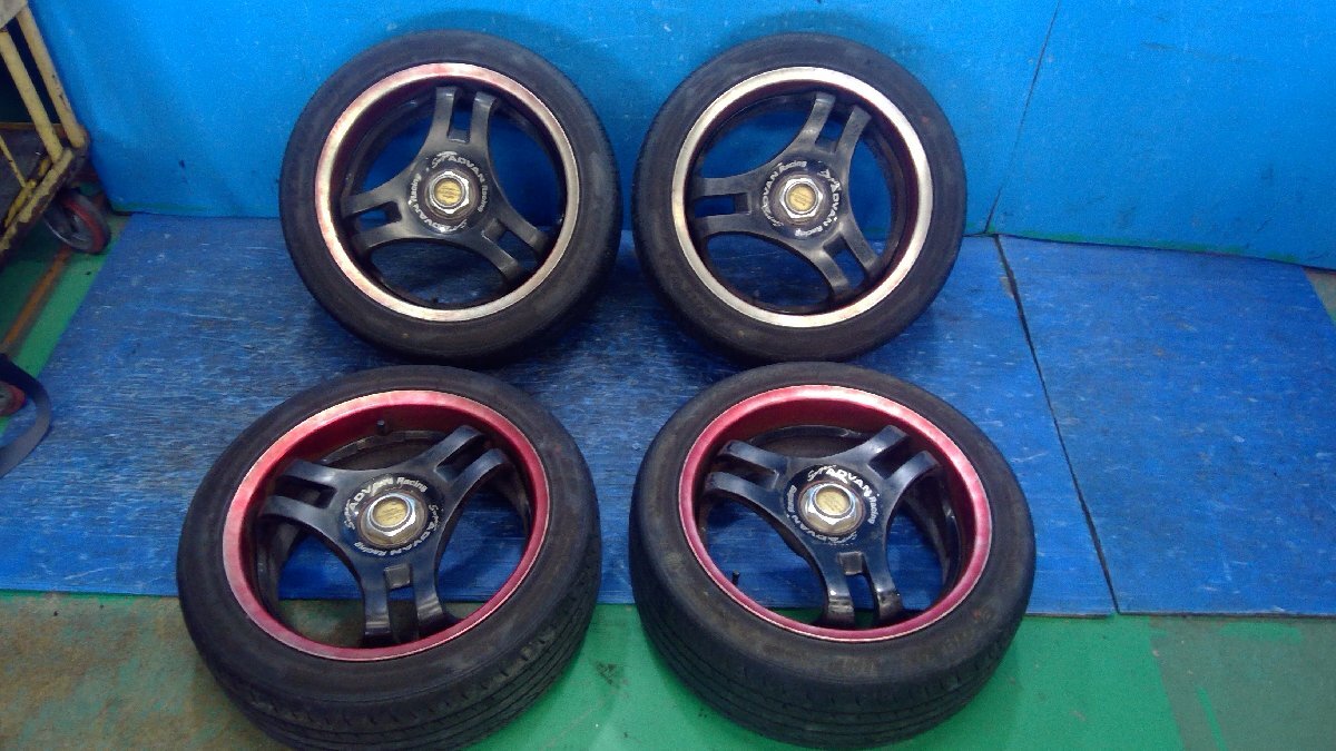 【傷や汚れあり】(I) スーパーアドバン SUPER ADVAN Racing アドバンレーシング SA3R 16インチ 7J +45 ...