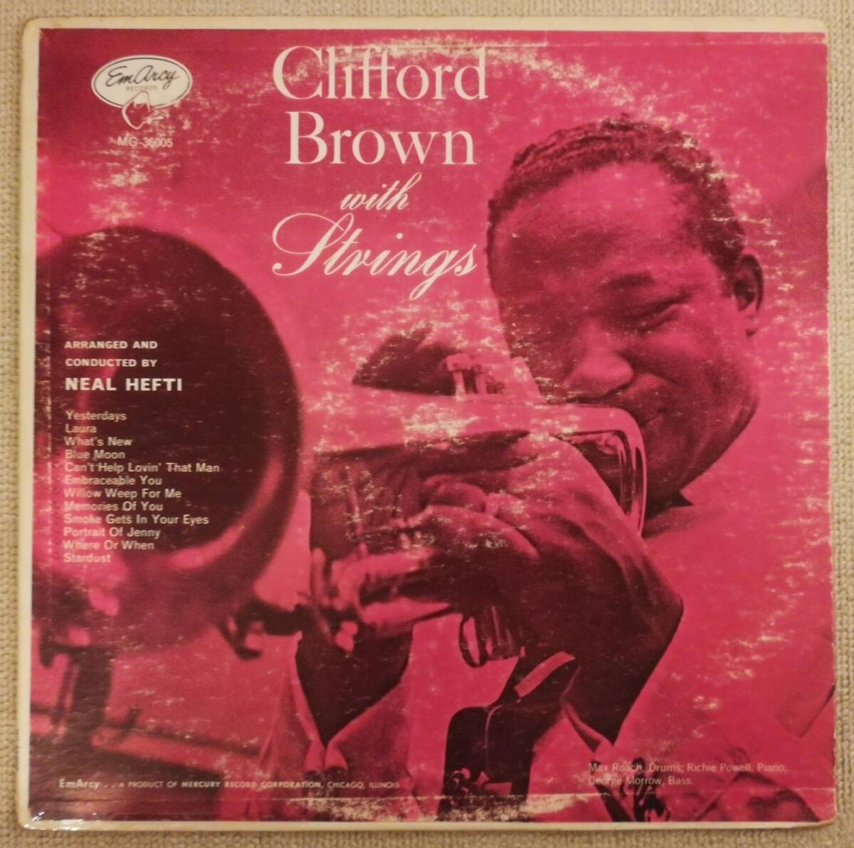 【目立った傷や汚れなし】VA(CLIFFORD BROWN)/JAM SESSION/MERCURY BT-1330の落札情報詳細 ...