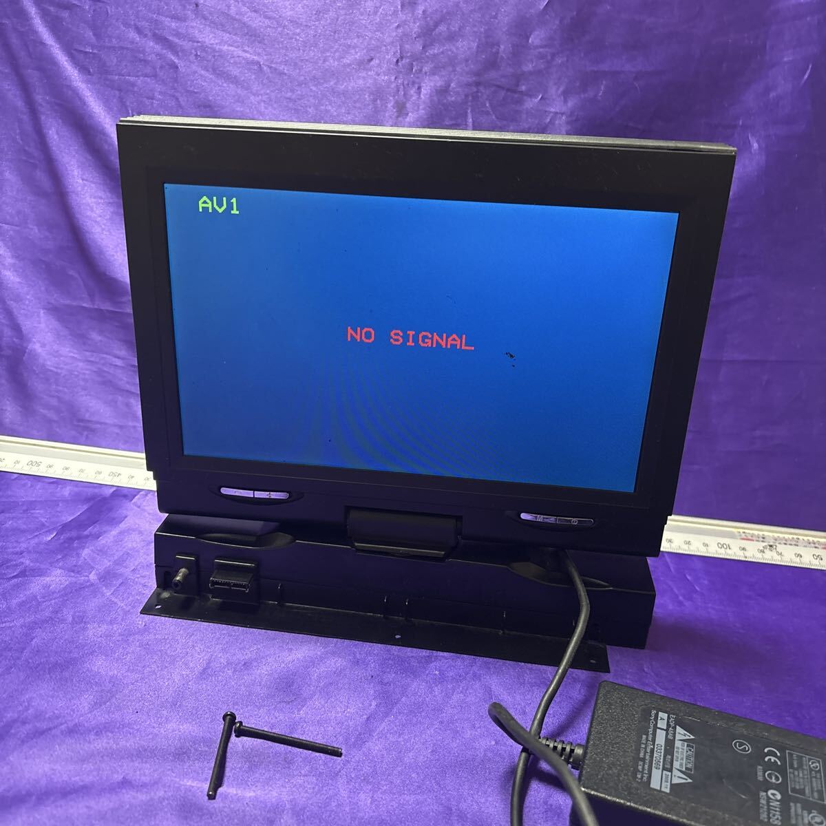 【目立った傷や汚れなし】PS2 薄型用 LCDモニター MIRO TRAVELER 9.2”TFT LCD monitor プレステ2 ...