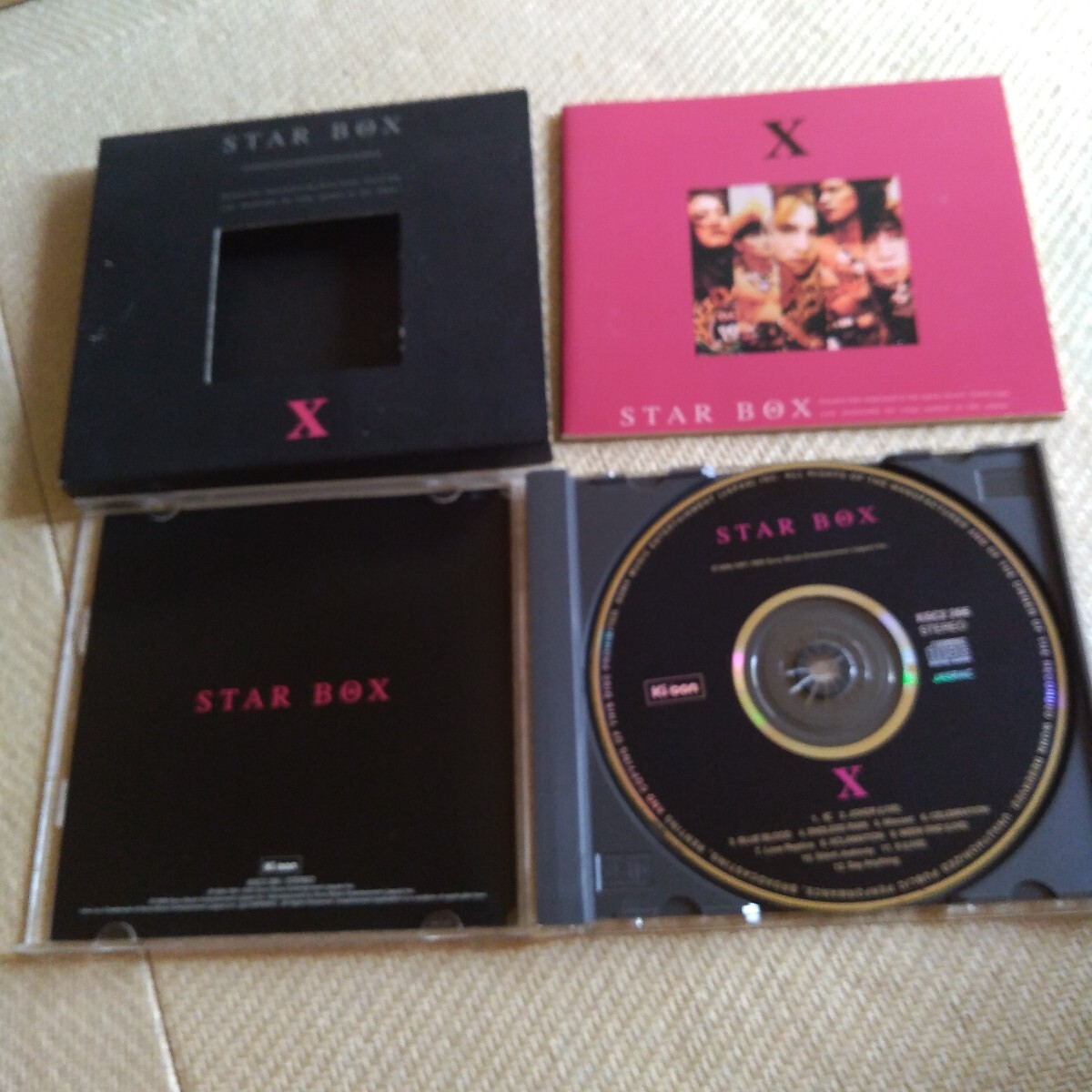 【目立った傷や汚れなし】X STAR BOX CD Ki/oon Sony Music Japan KSC2266 ベストアルバム 初回 限定 ...