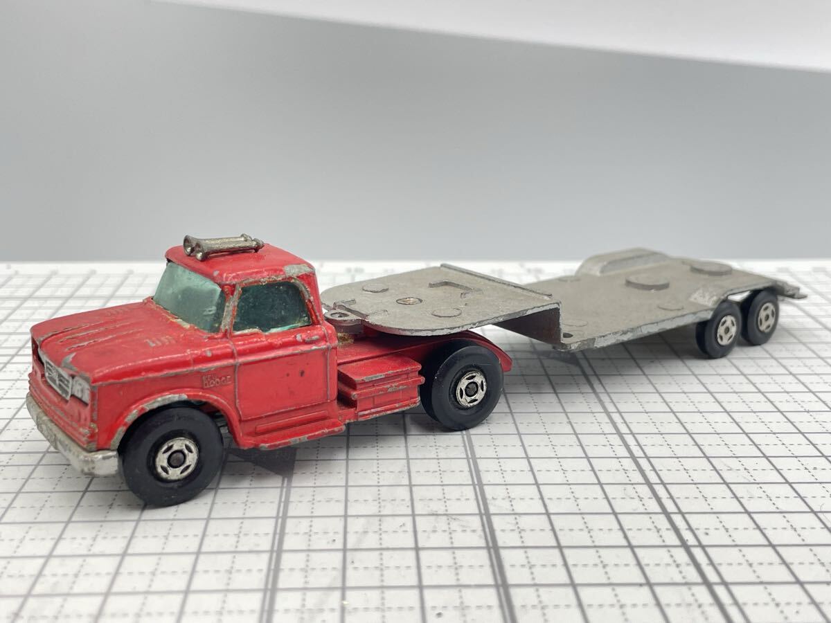 【全体的に状態が悪い】X1-12《未検品》ミニカー マッチボックス MATCHBOX K-18 ARTICULATED HORSE VANの ...
