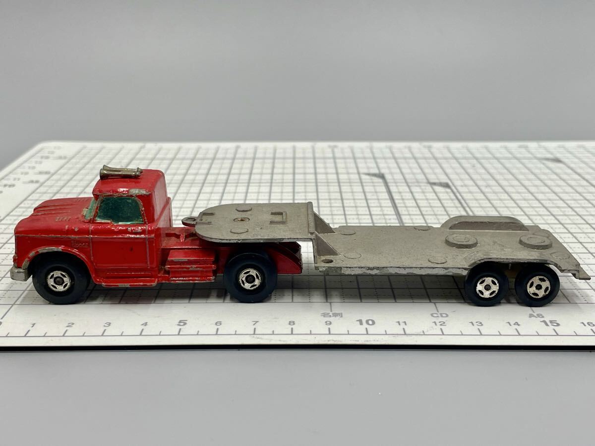 【全体的に状態が悪い】X1-12《未検品》ミニカー マッチボックス MATCHBOX K-18 ARTICULATED HORSE VANの ...