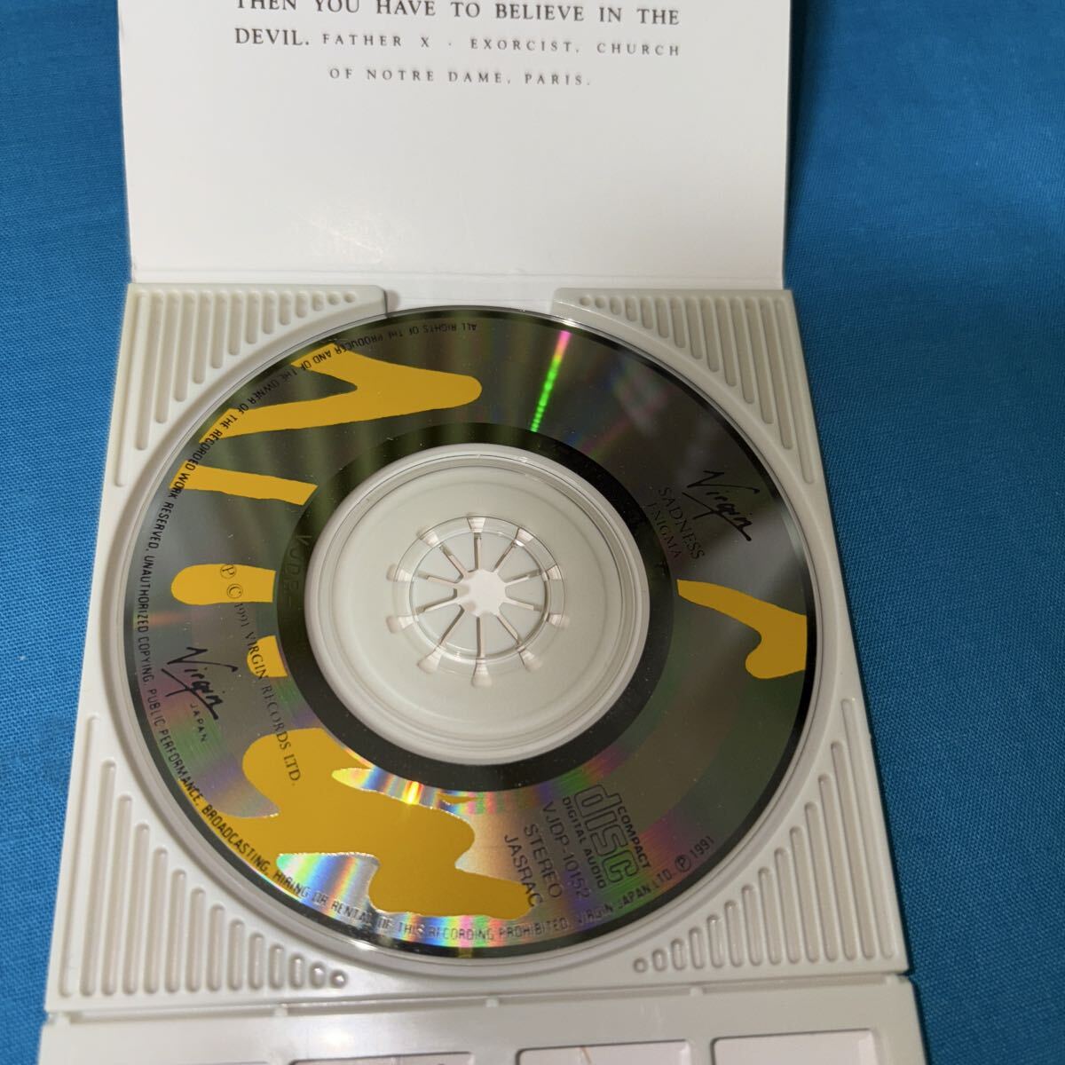 【やや傷や汚れあり】ENIGMA エニグマ サッドネス sadness part 1 8cm cd シングル cd Michael Cretu ...