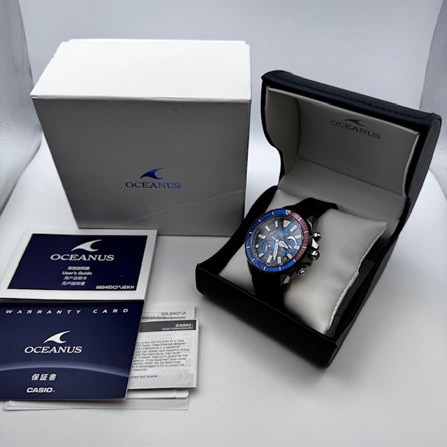【目立った傷や汚れなし】＃11111【美品/稼働品】☆OCEANUS☆オシアナス☆CASIO☆OCW-P2000C-2AJF☆カシャロ☆ ...