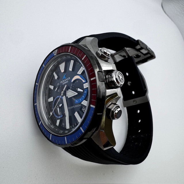 【目立った傷や汚れなし】＃11111【美品/稼働品】☆OCEANUS☆オシアナス☆CASIO☆OCW-P2000C-2AJF☆カシャロ☆ ...