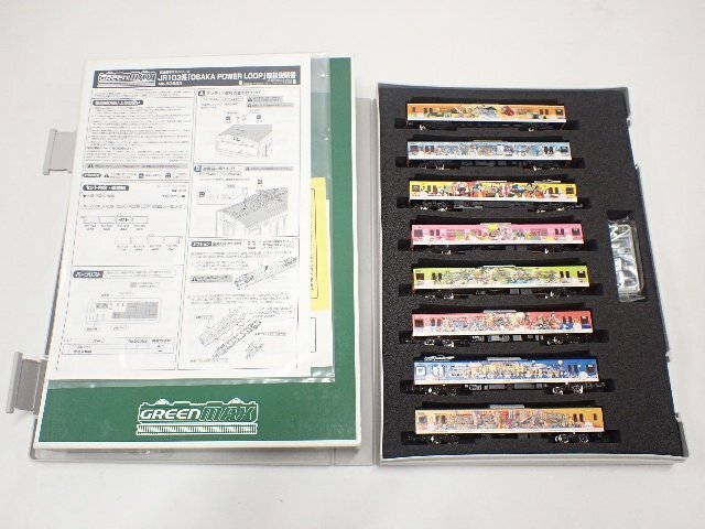 【やや傷や汚れあり】GREENMAX グリーンマックス 50582 JR103系「OSAKA POWER LOOP」8両編成セット(動力付き ...