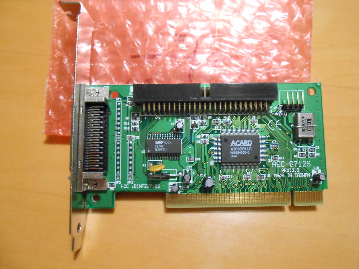 ACARD AEC 6712S PCI ULTRA SCSI-3 Adapterの落札情報詳細 - ヤフオク落札価格検索 オークフリー
