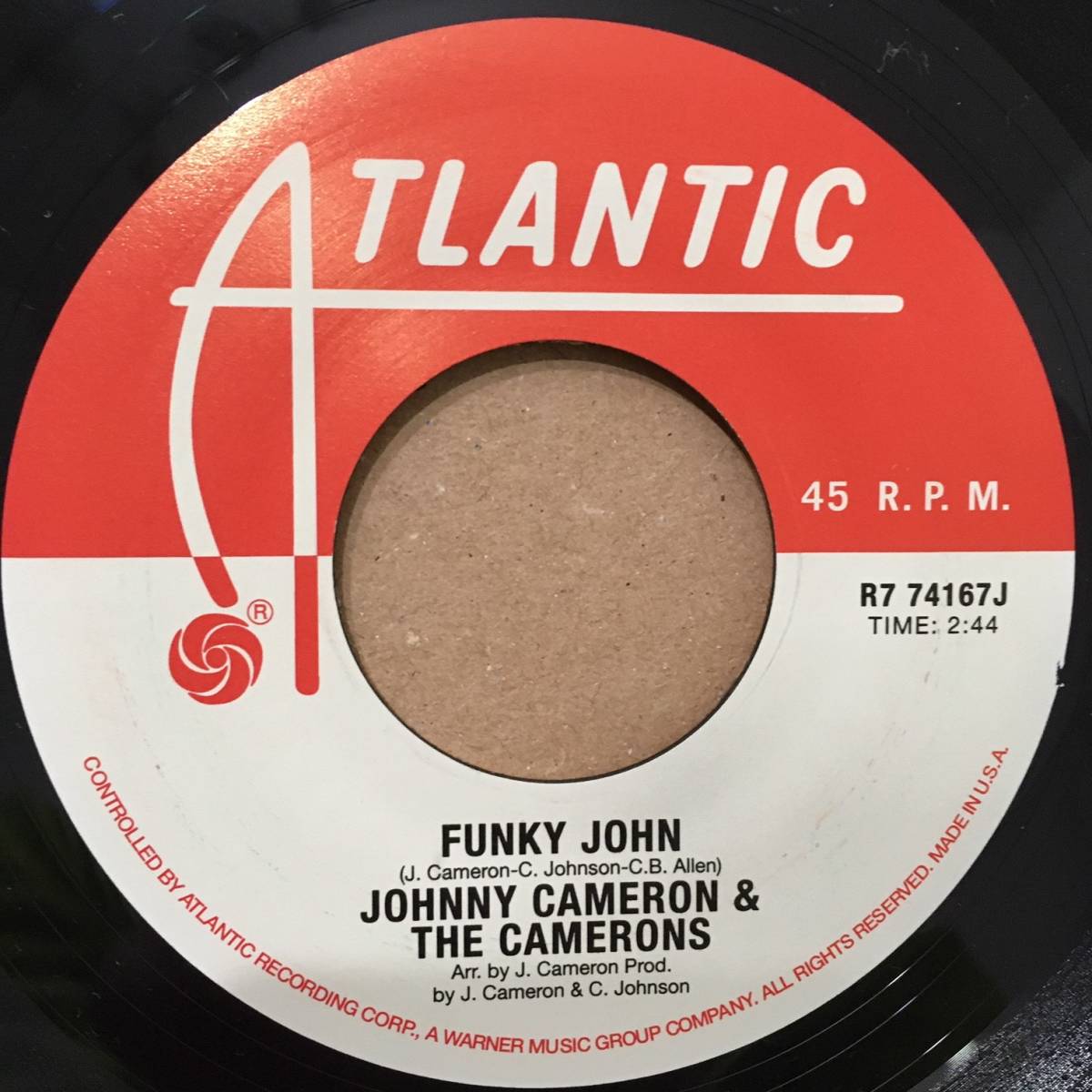 【目立った傷や汚れなし】Johnny Cameron - Funky John ★ オルガンバー サバービア フリーソウル クボタタケシ muro 小西康陽 funk45 レアグルーヴ ...