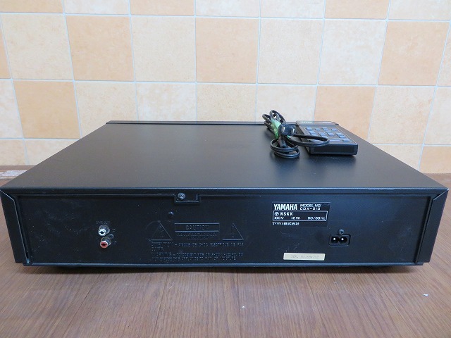 Y☆YAMAHA ヤマハ CDX-510 ナチュラルサウンドCDプレーヤー リモコン付の落札情報詳細 - ヤフオク落札価格検索 オークフリー