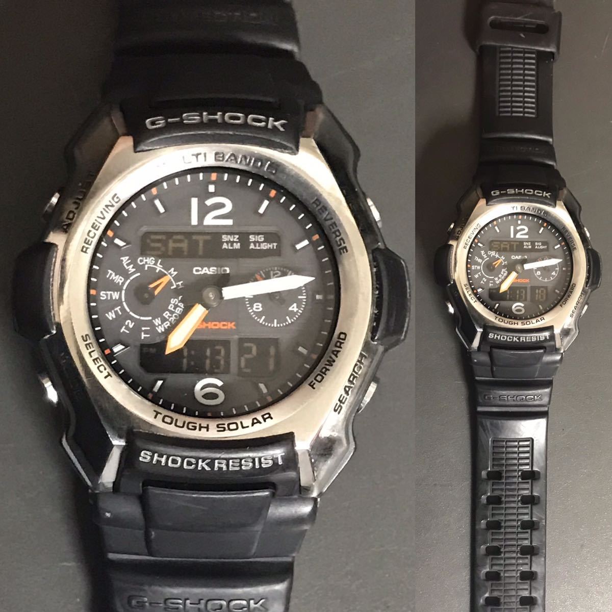 CASIO G-SHOCK GW-2500-1AJF タフソーラー 電波受信 電波ソーラー マルチバンド6 アナログ/デジタル アナデジ ...