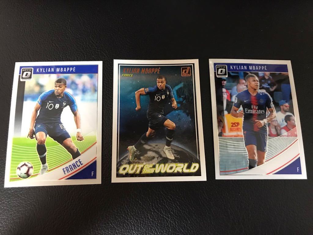 [Kylian mbappe ] Donruss optic Panini Soccer Topps Finest PSG France ...
