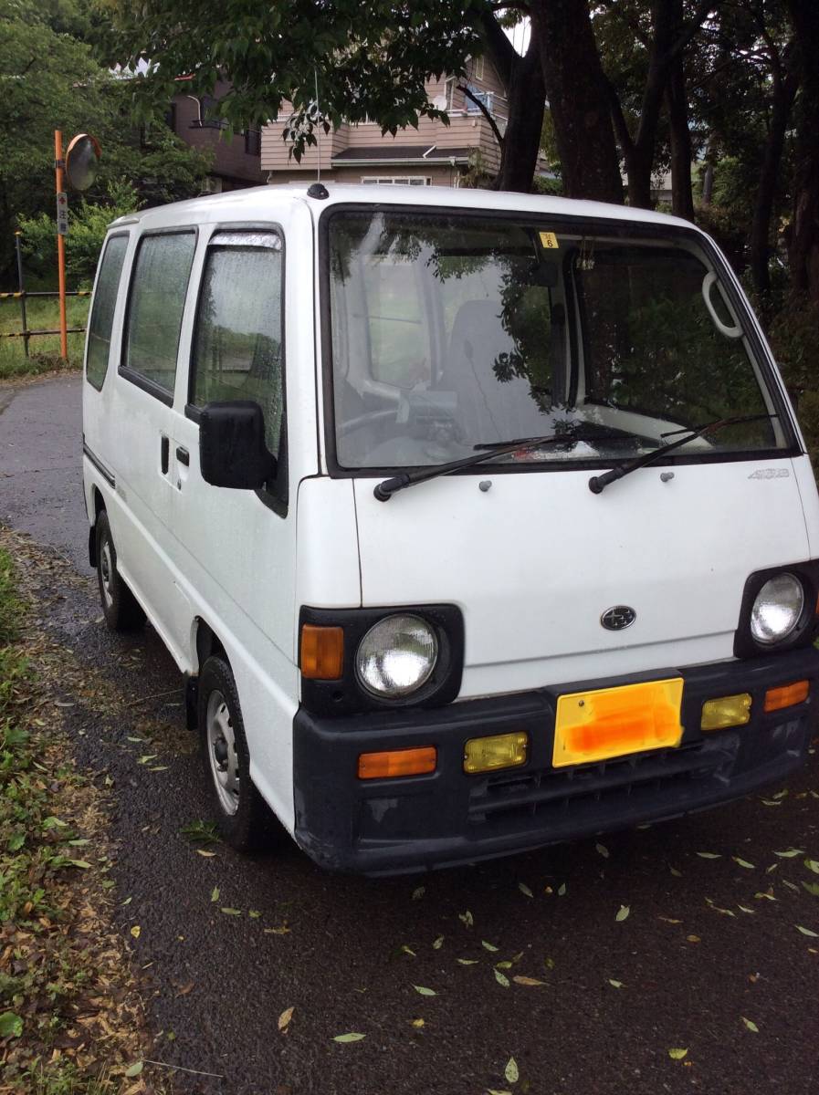 希少 KV-4 丸目サンバーバン 標準ルーフ 4WD エアコン付 EL付の落札情報詳細 - Yahoo!オークション落札価格検索 オークフリー