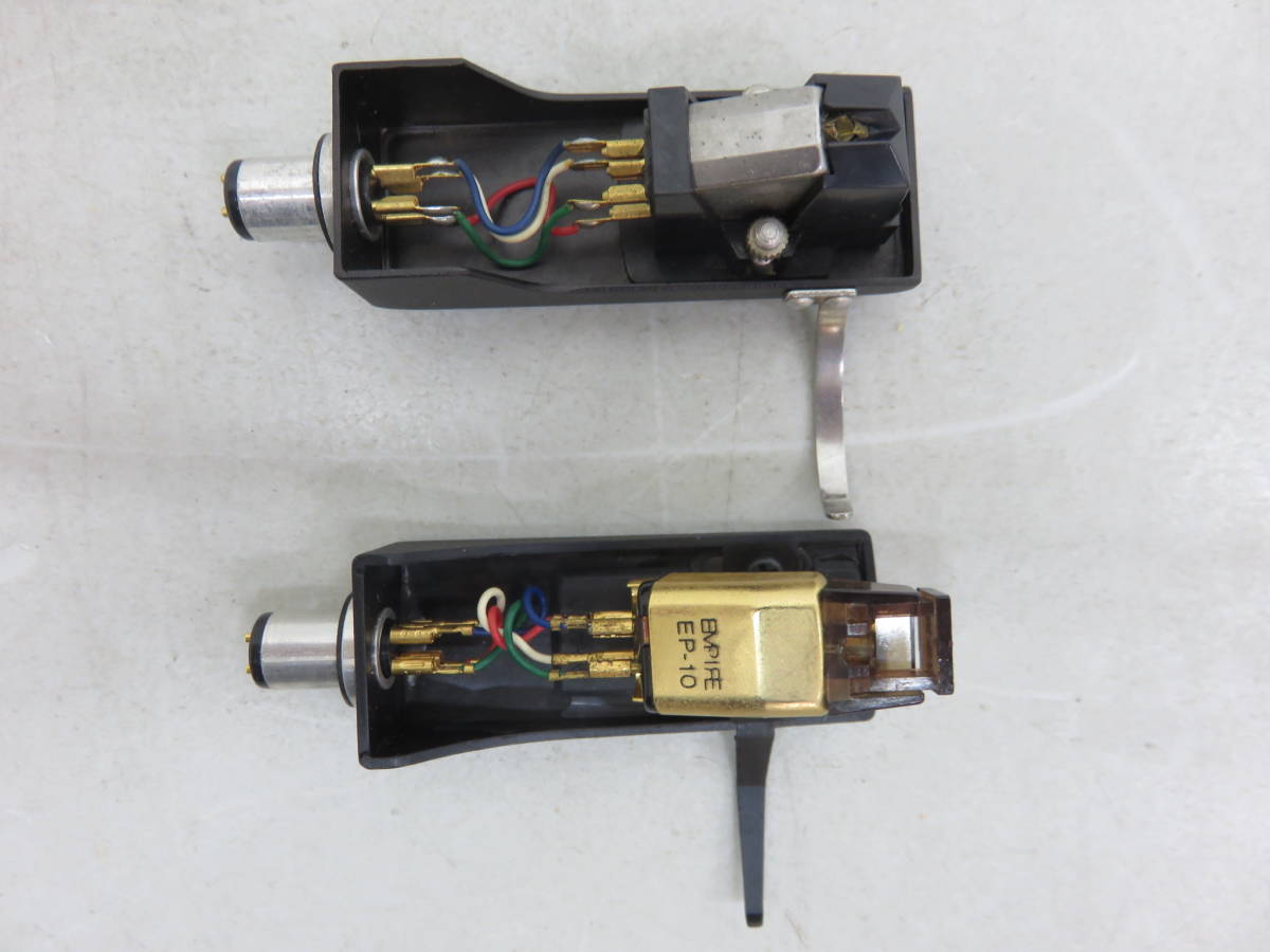 DENON デノン 44-37 カートリッジ シェル付き Empire エムパイヤ EP-10 カートリッジ シェル 2個セット 針なし 中古の落札情報詳細 - Yahoo!オークション落札 ...