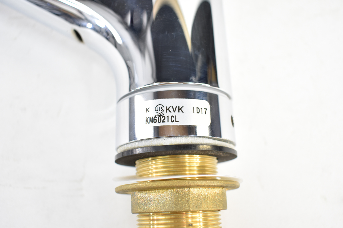 【新品】※未使用※ KVK KM6021CL 流し台用 シングルレバー式 シャワー付 混合栓 ※送料無料 [台付1穴][キッチン用水栓]の落札情報詳細 - Yahoo!オークション落札価格検索 ...
