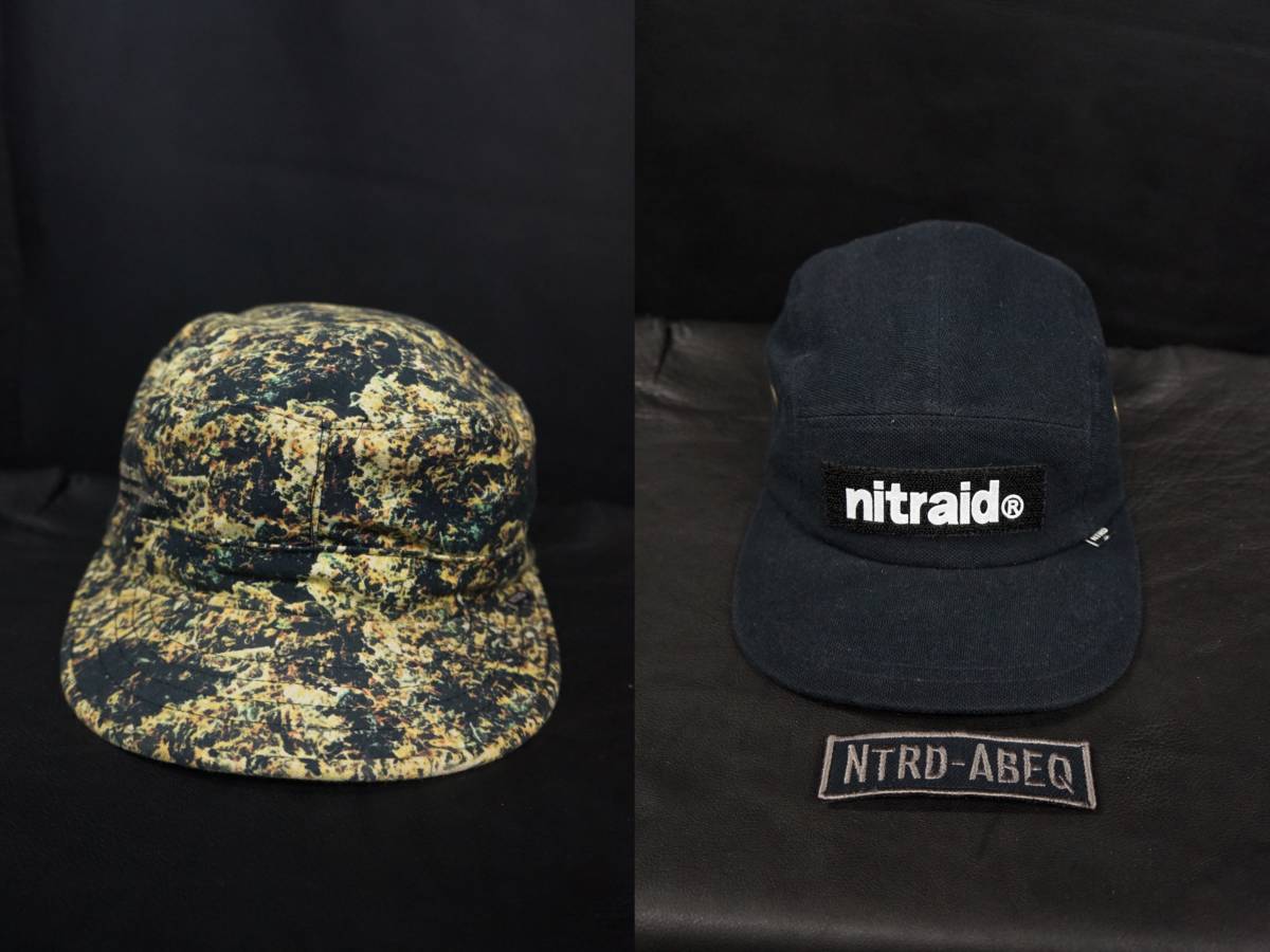 NITRAID リアルウィード&ボックスロゴ 帽子 2個セット ドープフォレスト キャスケット ワークキャップ NTRD ナイトレイド ニトロ の落札情報詳細| ヤフオク落札価格情報 オークフリー