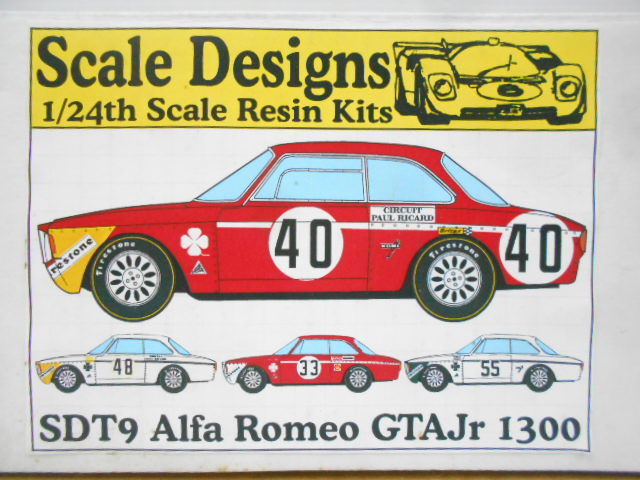 スケールデザイン 1/24 アルファロメオ GTA Jr.1300 タミヤ用トランスキット (3242-937)の落札情報詳細 - Yahoo!オークション落札価格検索 オークフリー