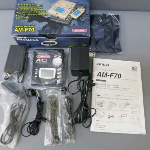 Q131★aiwa /アイワ MDレコーダー AM-F70★Aの落札情報詳細 - ヤフオク落札価格検索 オークフリー