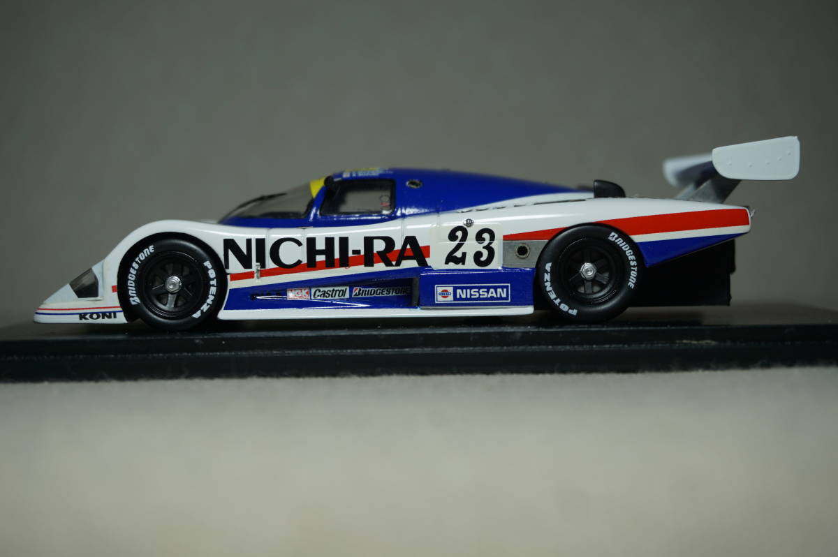 1/43 ルマン 日本人トリオ spark NISSAN R86V #23 1986 Le Mans 24h NICHI-RA ニチラ ...