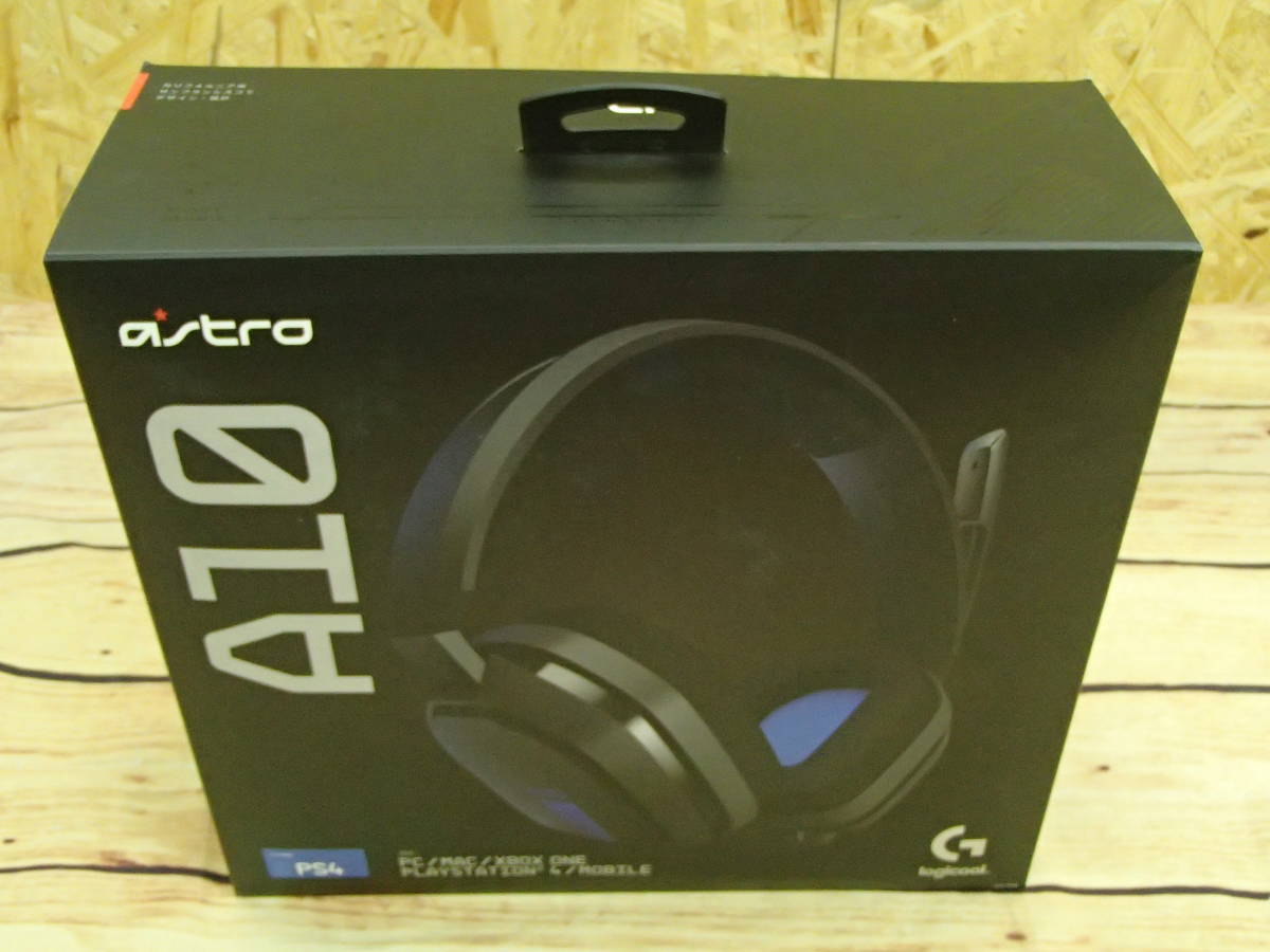 ロジクール G Astro ゲーミングヘッドセット A10 A10-PCGB ブルー パソコン/ Mac/ Xbox One/ PS4 ...