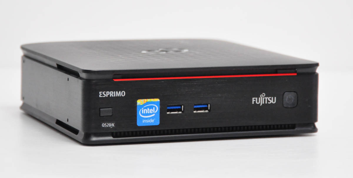 省スペース小型 FUJITSU ESPRIMO Q520/K Celeron-G1840T 2.5GHz / メモリ4GB / HDD ...