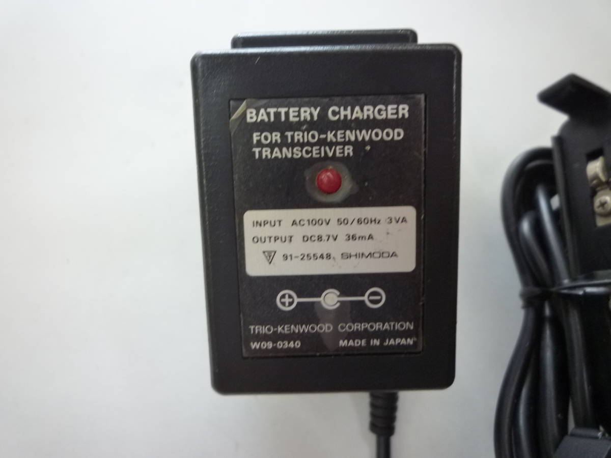 TRIO-KENWOOD BC-3 BATTERY CHARGER(TH-21/41等用) 中古品の落札情報詳細 - ヤフオク落札価格検索 ...