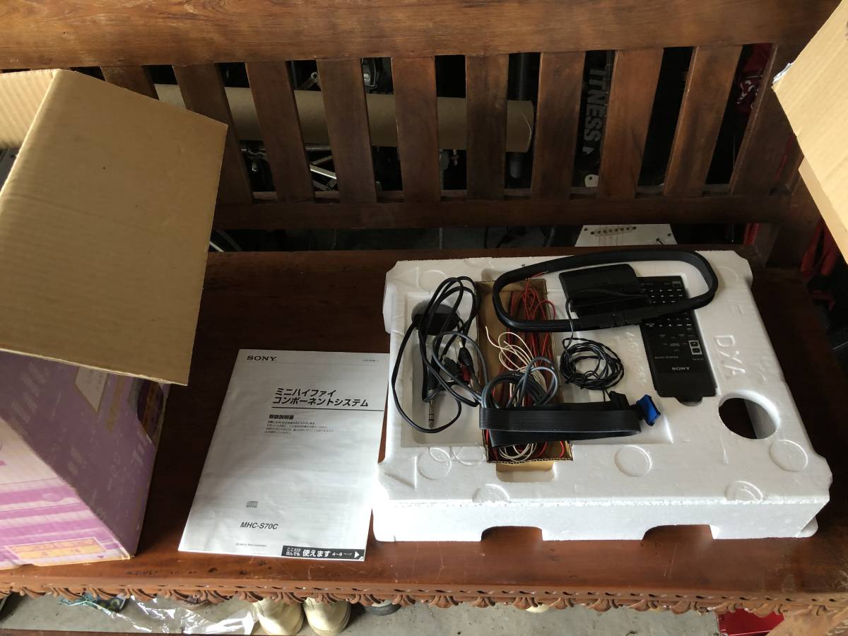 SONY ソニー PIXY MHC-S70C システムコンポ 元箱 美観の落札情報詳細 - Yahoo!オークション落札価格検索 オークフリー