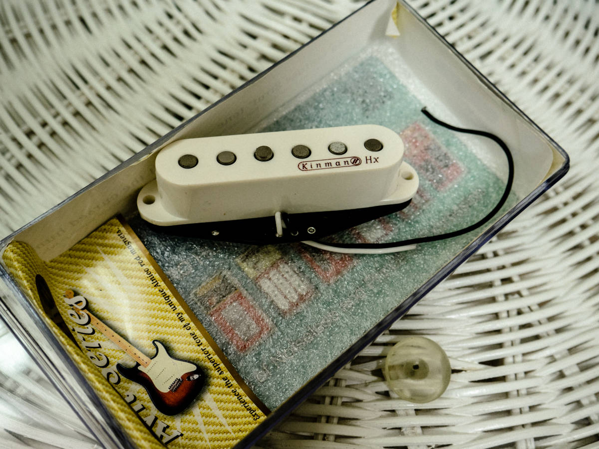 Kinman stratocaster P90 noiseless キンマン ノイズレス シングルコイル ブリッジ ピックアップ Big ...