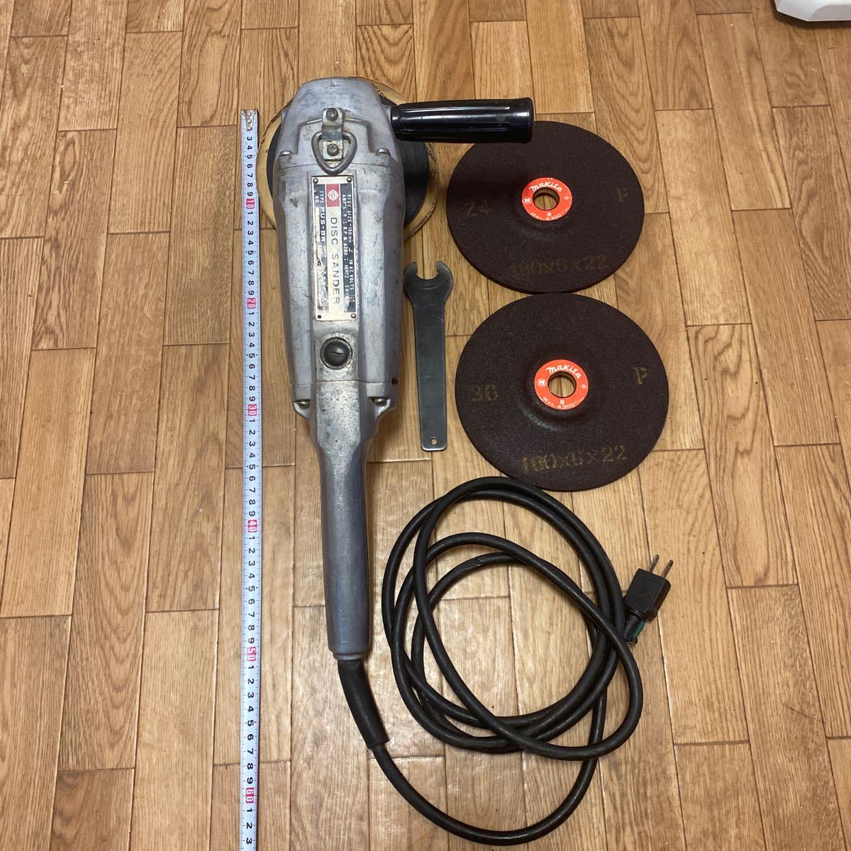 【傷や汚れあり】中古#HITACHI #DISC SANDER#電動工具#ディスクサンダー#通電確認済#の落札情報詳細 - ヤフオク落札価格 ...