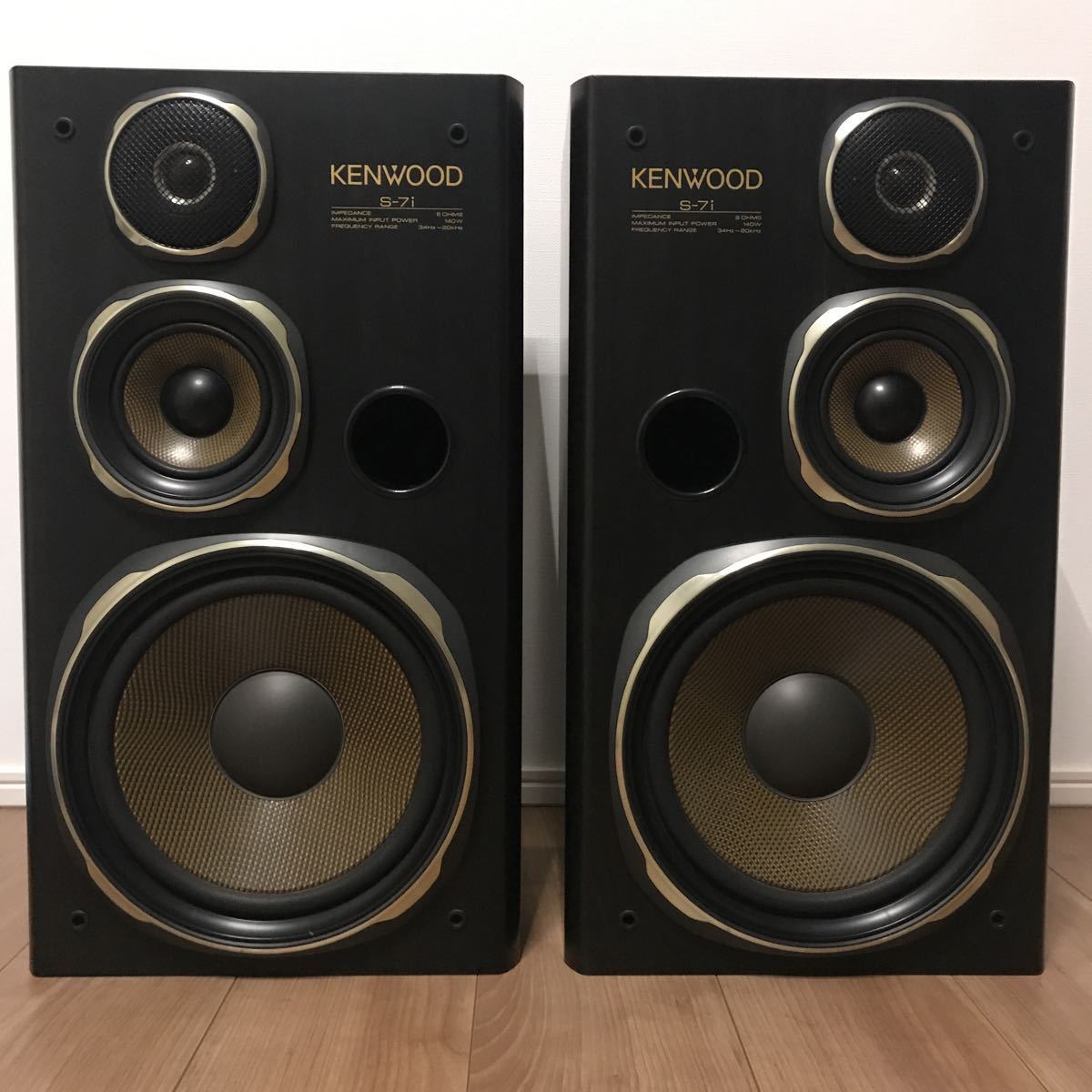 Kenwood ケンウッド スピーカー S 7i Lrセット の落札情報詳細 ヤフオク落札価格情報 オークフリー