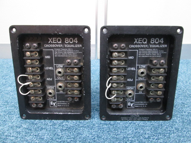 【2台セット】Electro-Voice ネットワーク XEQ 804 エレクトロボイス EVの落札情報詳細 - Yahoo!オークション落札 ...