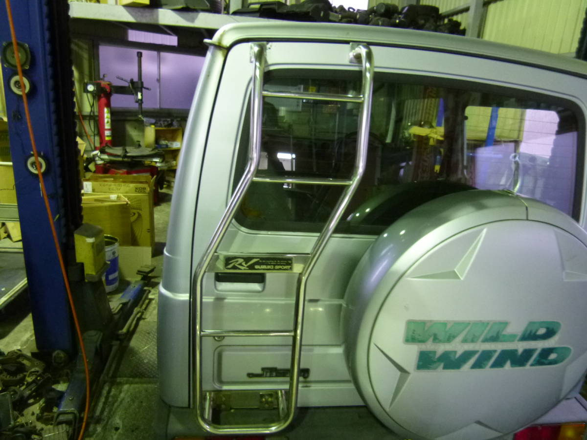 希少 ジムニー JA22 JA12 リアラダー リアゲートラダー 梯子 スズキスポーツ の落札情報詳細 - Yahoo!オークション落札価格検索 オークフリー