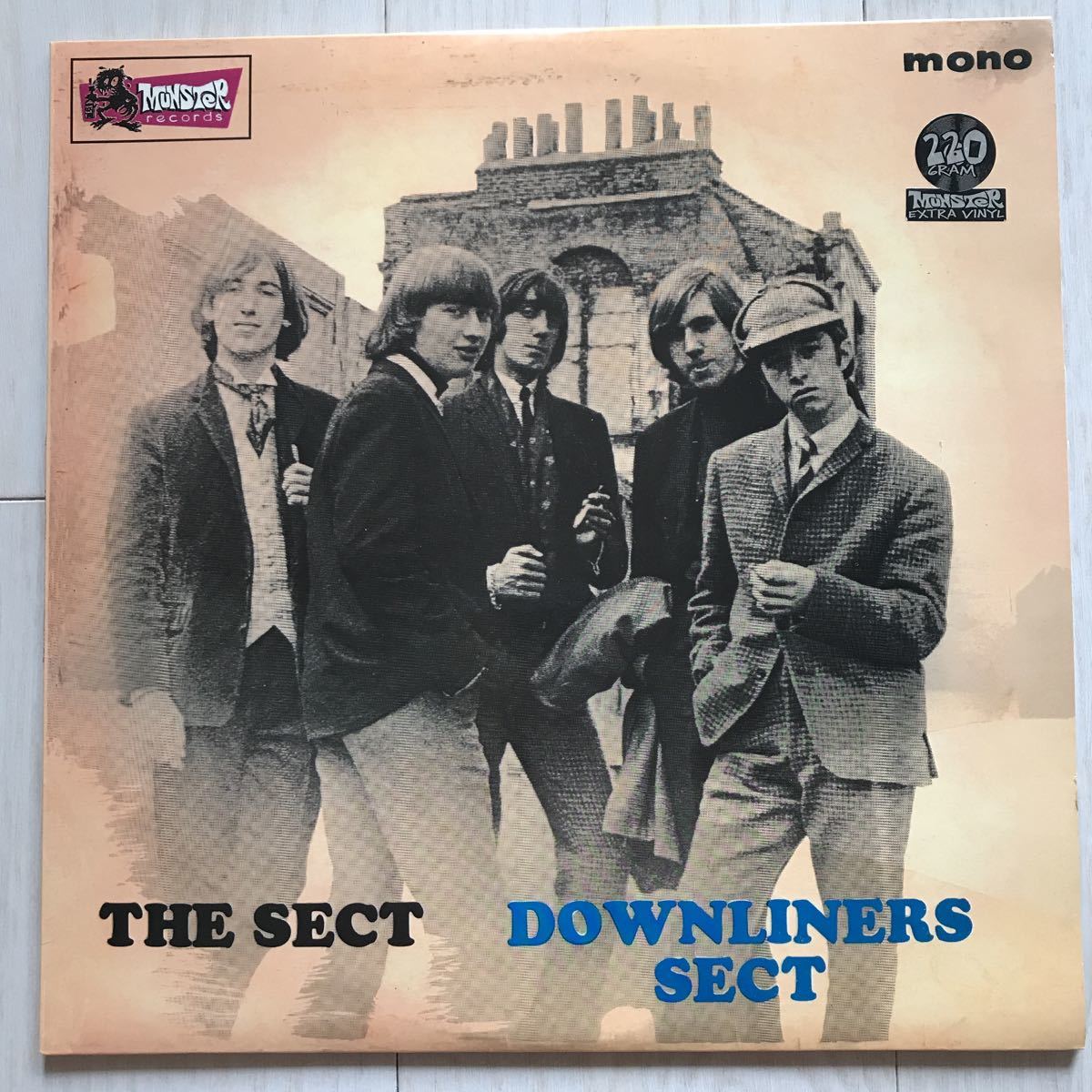 Downliners Sect The Sect 再発220g重量盤 mods フリークビート Munster Records MR 244 garage punk ガレージパンク ヘッド ...